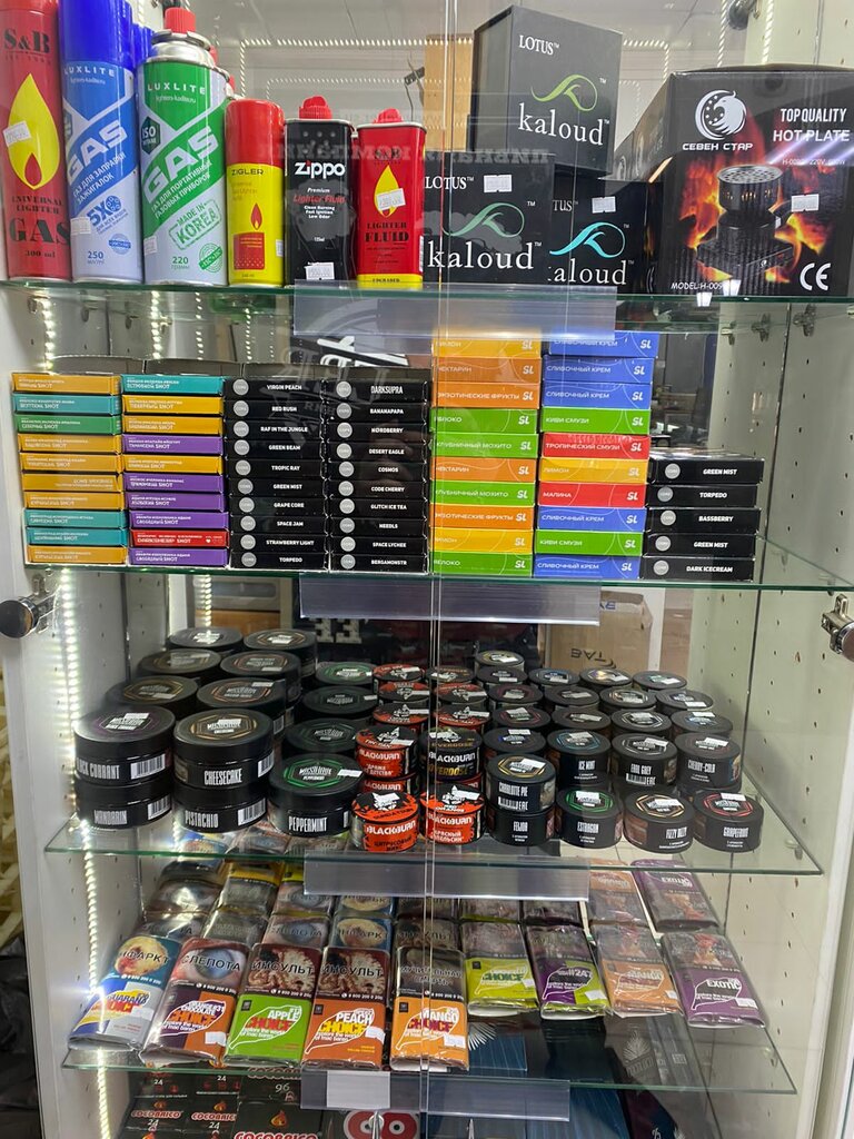 Tütün, sigara mağazaları Smoke 24, Moskova, foto