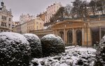 Pramen knížete Václava II (Karlovarský kraj, Karlovy Vary, Lázeňská), pınar, çay  Karlovy Vary'den
