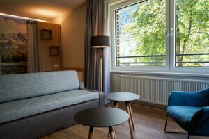 Tui Blue Montafon (Vorarlberg, Bludenz, Tschagguns, Schwimmbadstraße, 1), otel  Vorarlberg'den