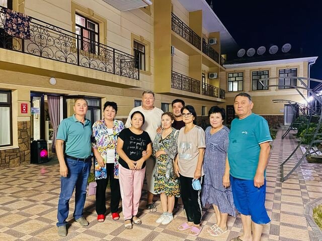 Termal otel Erdaýlet, Türkistan eyaleti, foto