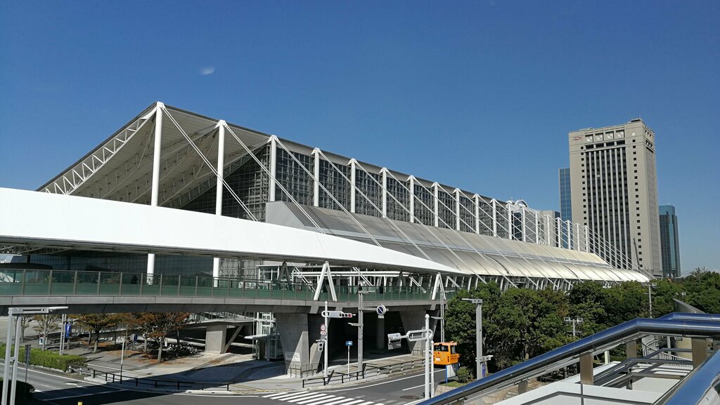 Sergi salonları, galeriler Makuhari Messe, Chiba, foto