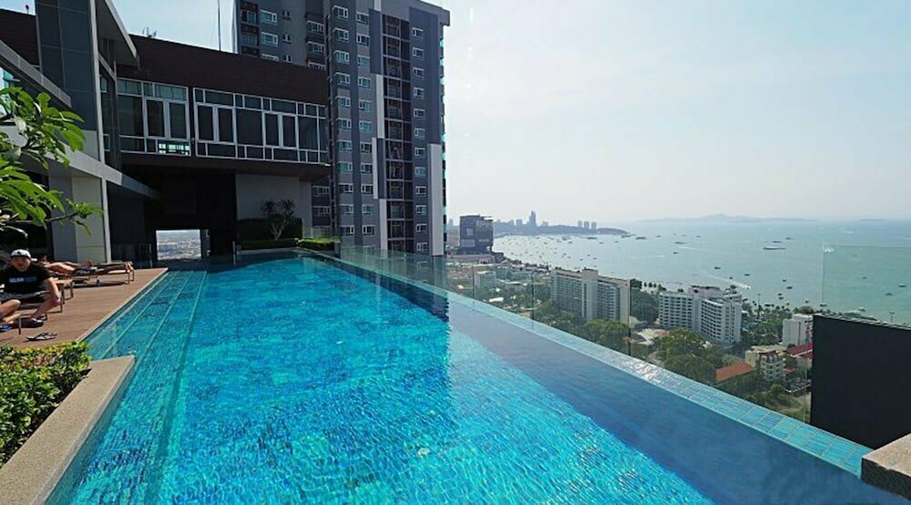 Kısa süreli konaklama 1br Centric Sea 115 With Infinity Pool, Pattaya, foto
