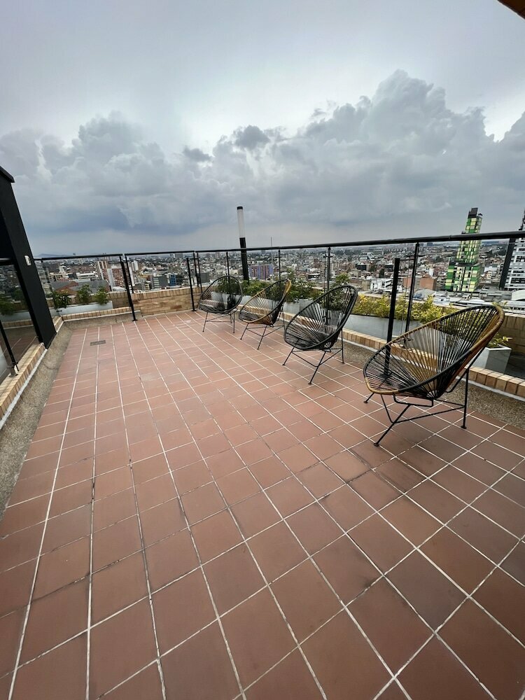Otel Beautiful Loft With View of Los Cerros Capitalinos, Bogota, foto