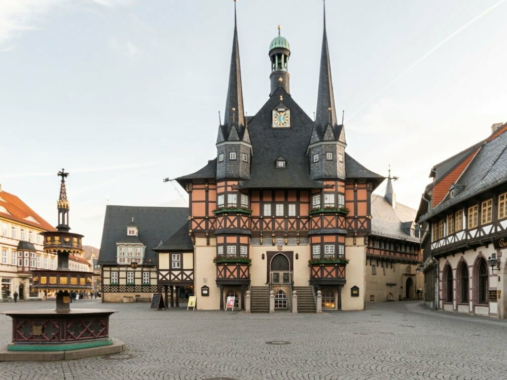 Otel Modern Bungalow in Wernigerode With Terrace, Saksonya‑Anhalt, foto