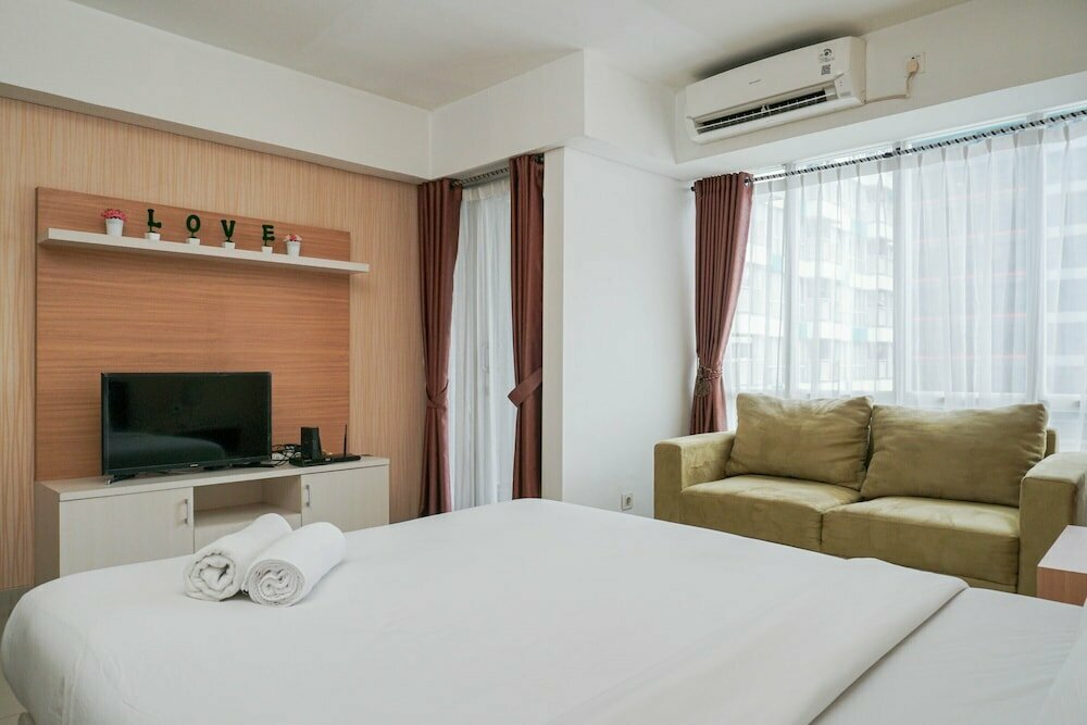 Otel Elegant and Relaxing Studio Apartment H Residence, Cakarta, foto