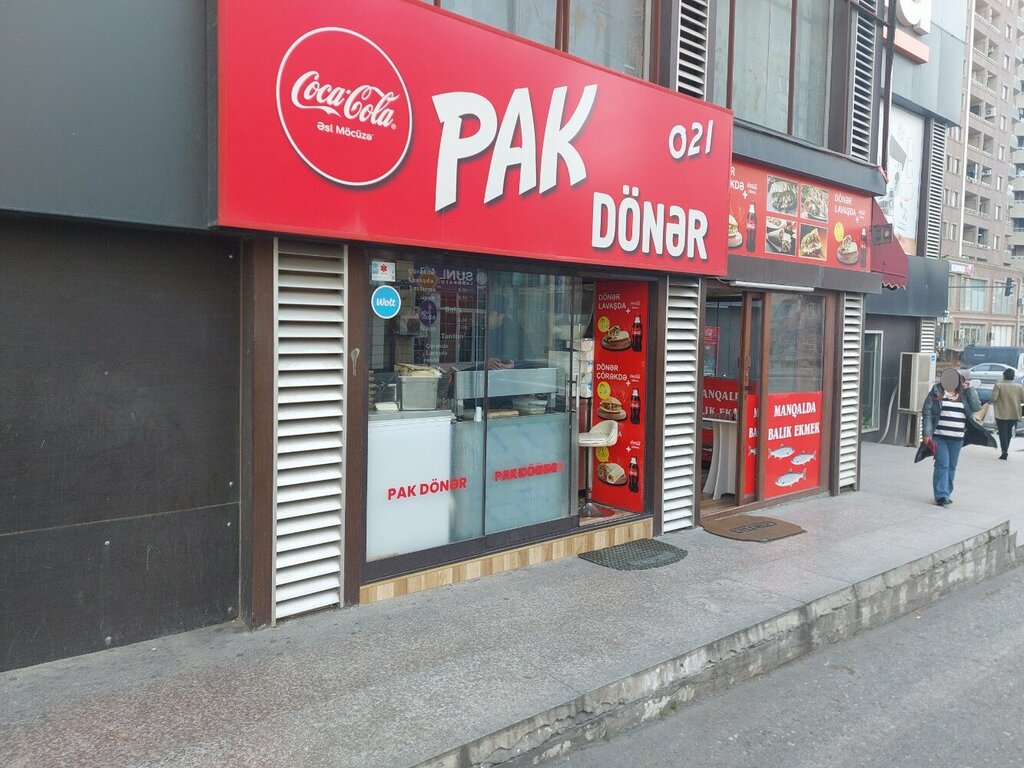 Fast food Pak dönər, Bakü, foto