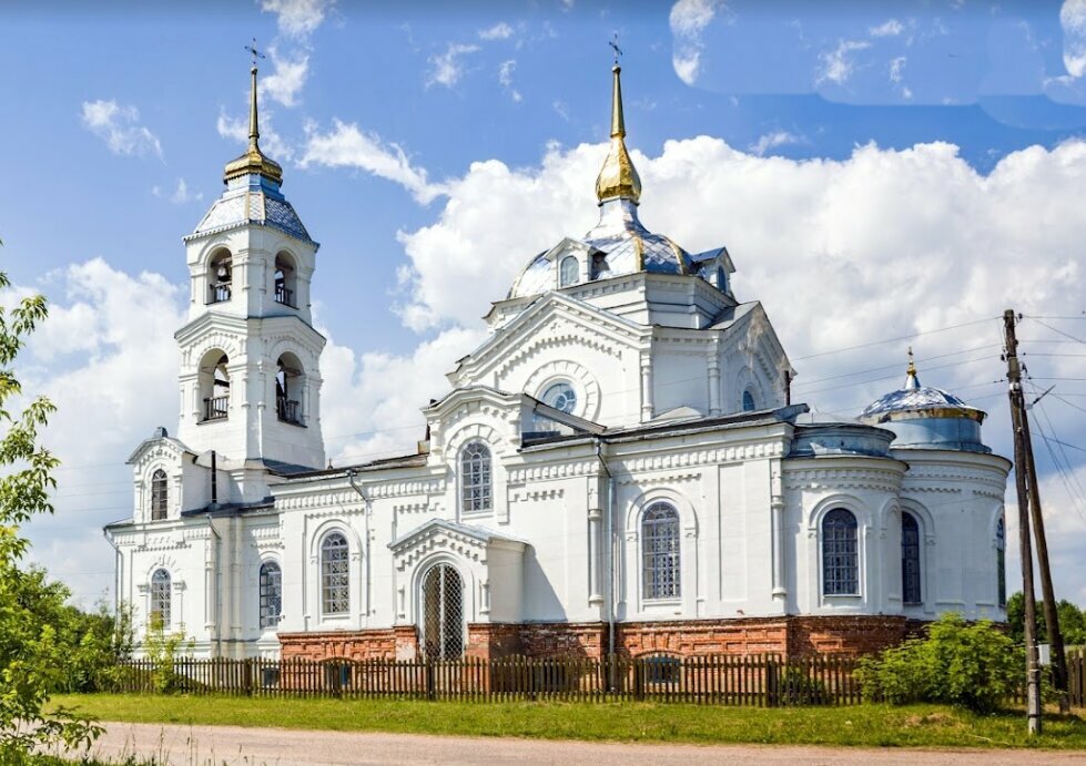 Ortodoks kiliseleri Tsentralny okrug Khram apostola Ioanna Bogoslova, Kirovskaya oblastı, foto