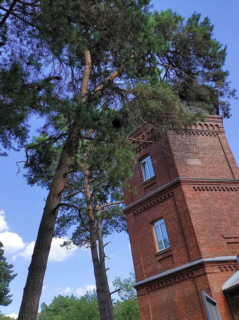 Turistik yerler Водонапорная башня XX века, Kalujskaya oblastı, foto