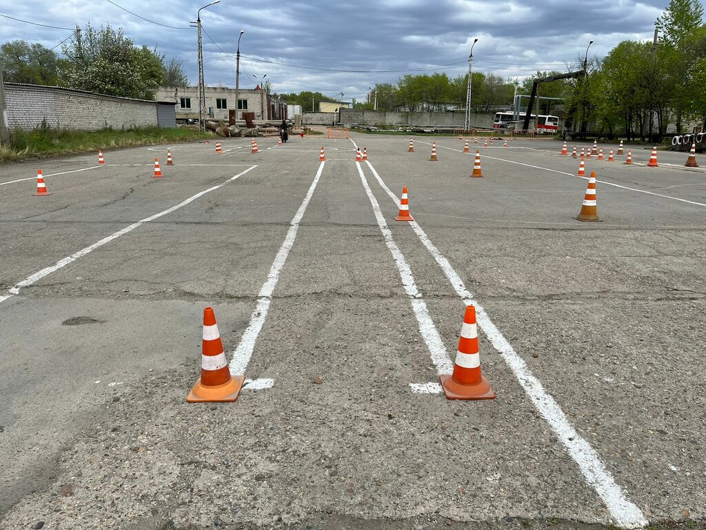 Ehliyet sınav alanı Площадка для вождения, Blagoveshchensk, foto
