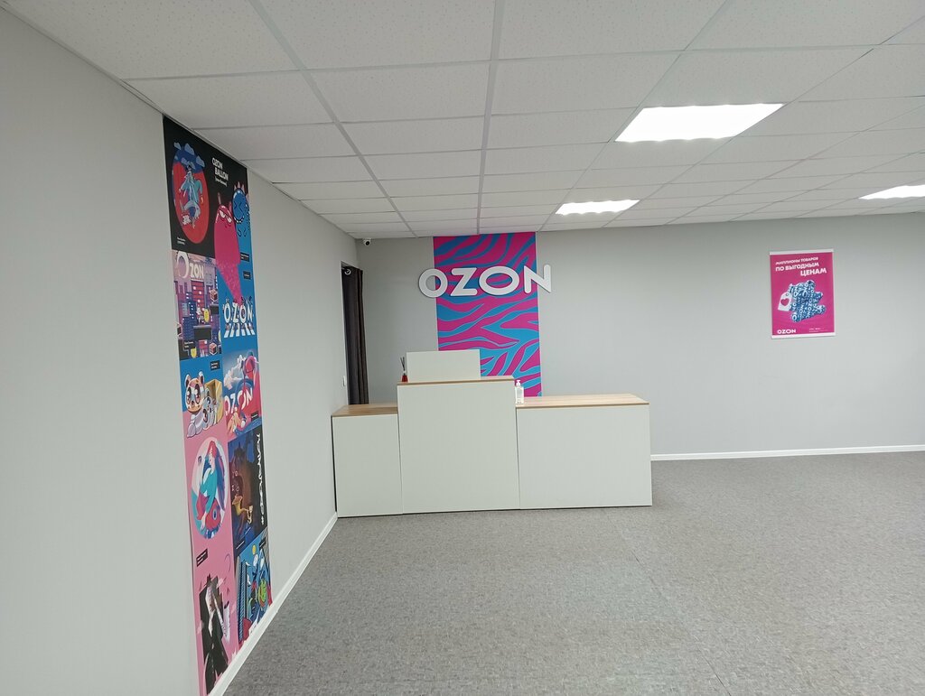 Teslimat noktası Ozon, Moskova, foto