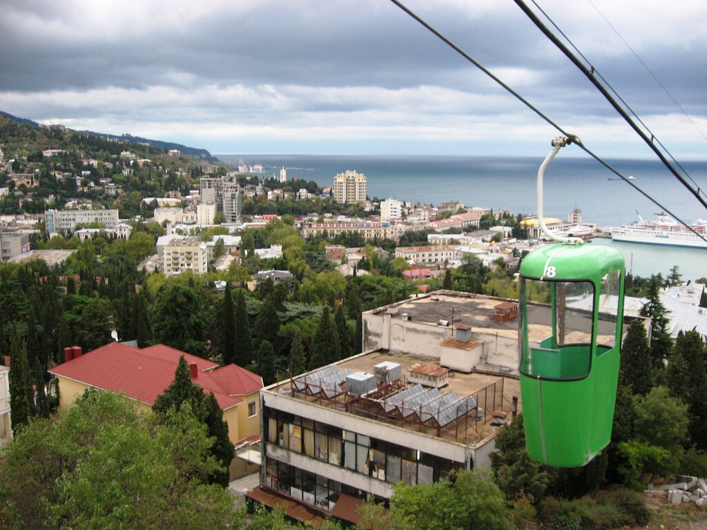 Bilet gişesi Канатная дорога Ялта-Горка, Yalta, foto