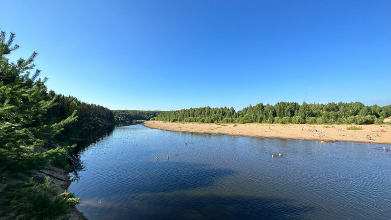 Seyir terası Смотровая площадка, Arhangelskaya oblastı, foto