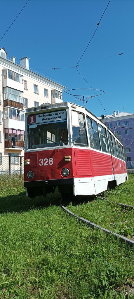 Tramvay garajları Трампарк, Krasnoturyinsk, foto