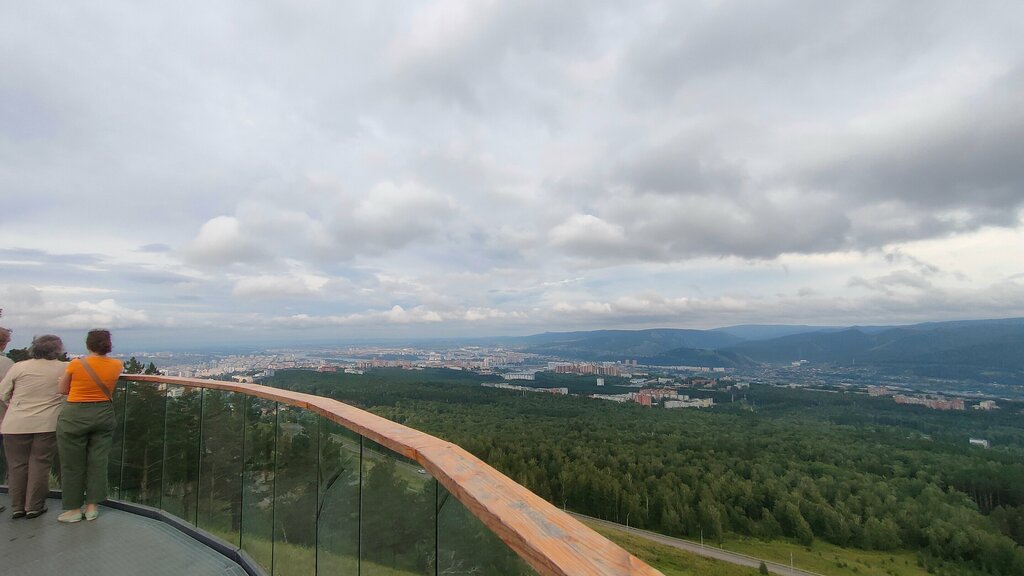 Seyir terası Смотровая площадка, Krasnoyarsk, foto
