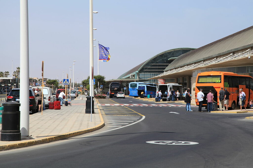 Havaalanları Aeropuerto de Fuerteventura, Kanarya Adaları, foto