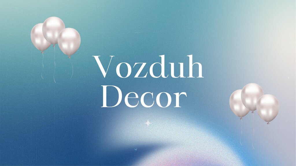 Kutlama ürünleri Vozduh-Decor, Ussuriysk, foto