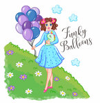 Funky Balloons (Aleksandrovskiy prospekt No:11), kutlama ürünleri  Beriozovski'den