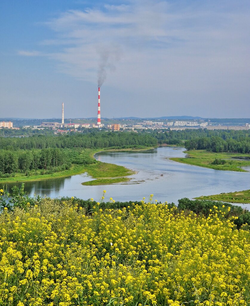 Seyir terası Смотровая площадка, Krasnoyarsk, foto