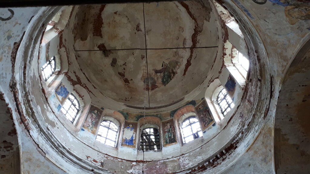 Ortodoks kiliseleri Tserkov Voskreseniya Khristova V Voskresenskom Novom, İvanovskaya oblastı, foto