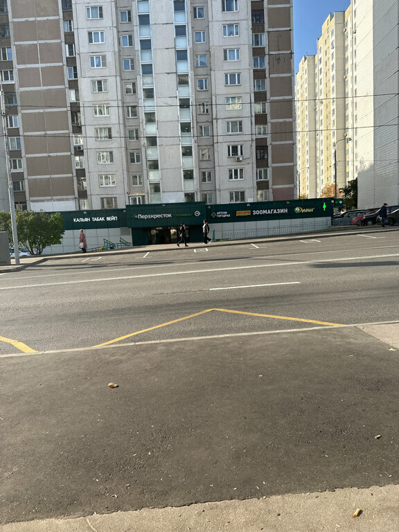 Toplu taşıma durağı Grina Street, 9, Moskova, foto