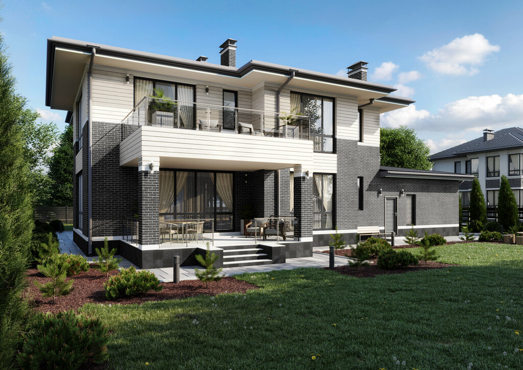 Yazlık ev inşaatı K2 Dom, Moskova, foto