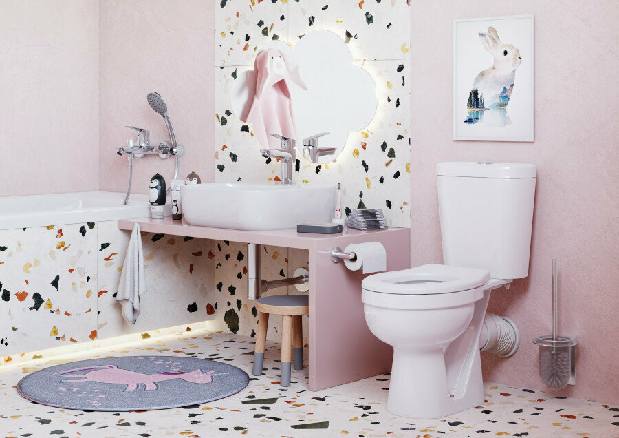 Banyo ve klozet mağazaları Santek, Moskova, foto