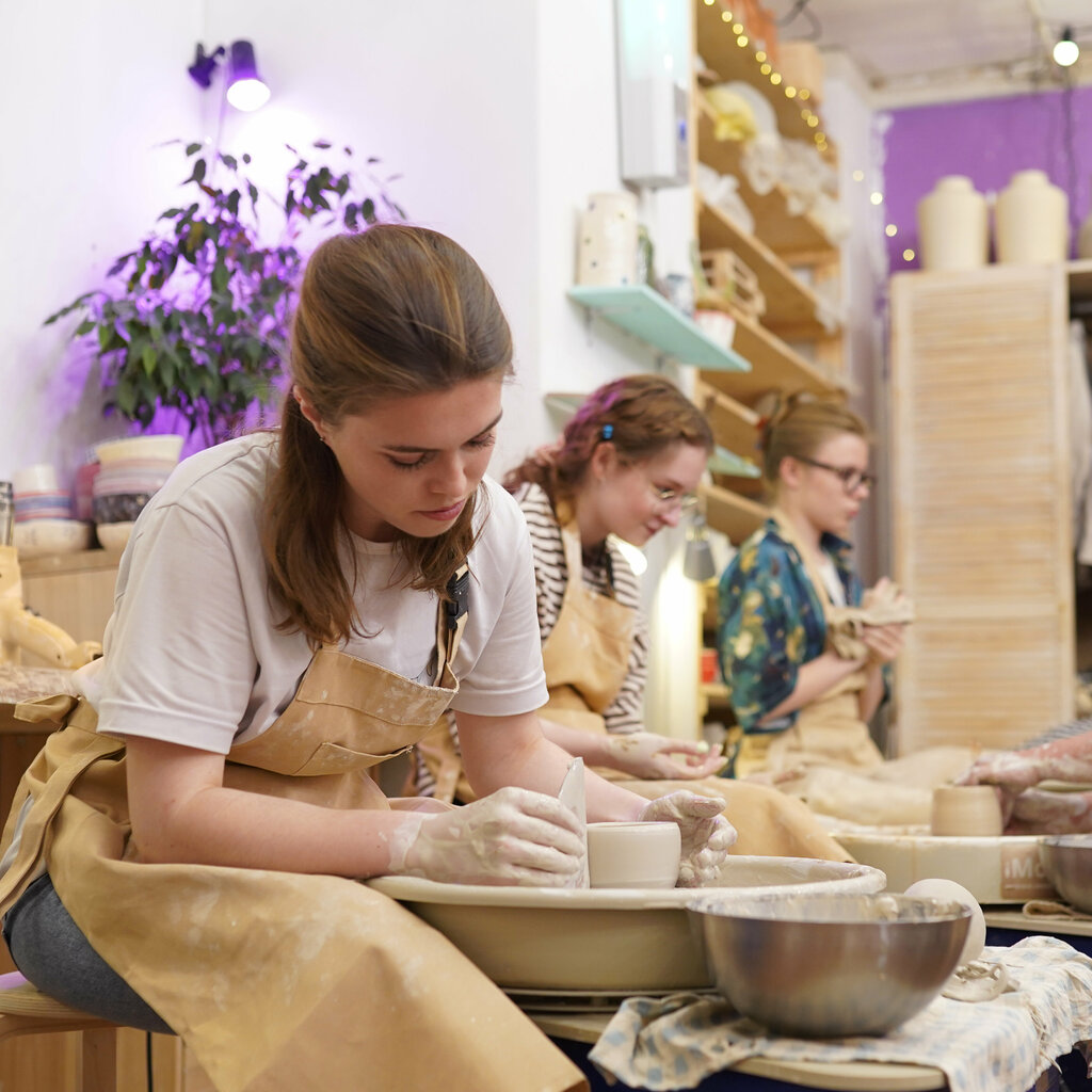 Çömlek atölyesi N&N's, Moskova, foto