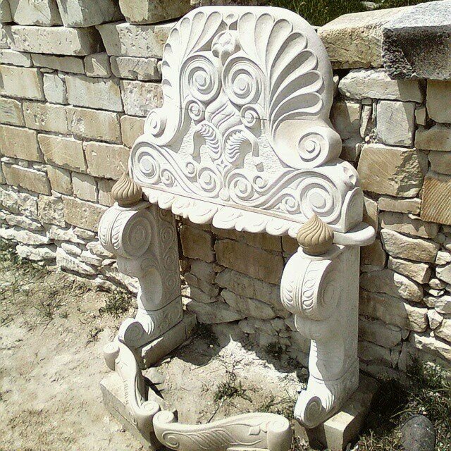 Soba, şömine Nur-exclusive, Dağıstan, foto