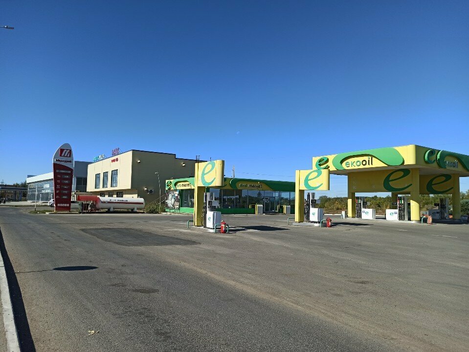 Benzin istasyonu Mercury, Oral (Uralsk), foto