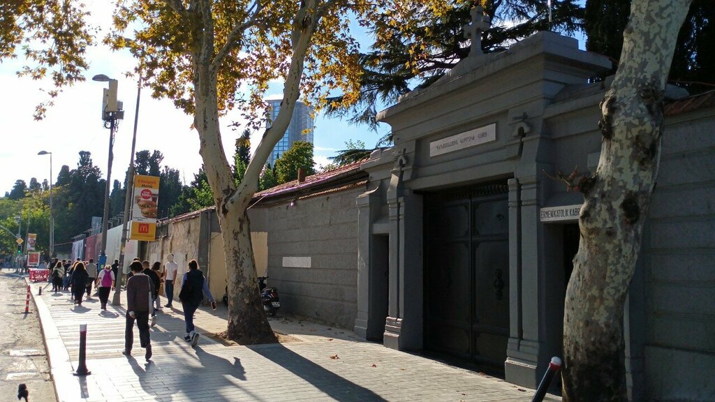 Mezarlıklar Ermeni Katolik Mezarlığı, İstanbul, foto