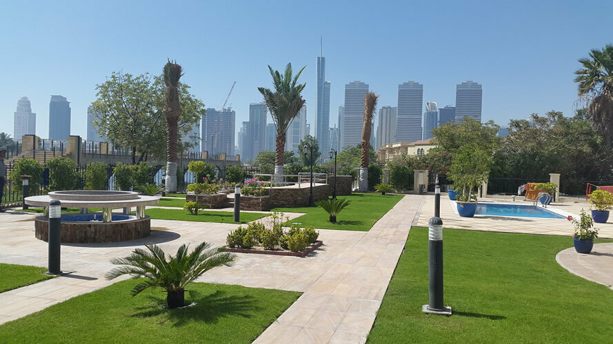Peyzaj tasarımı Green Planet Landscape Opc, Abu Dabi, foto