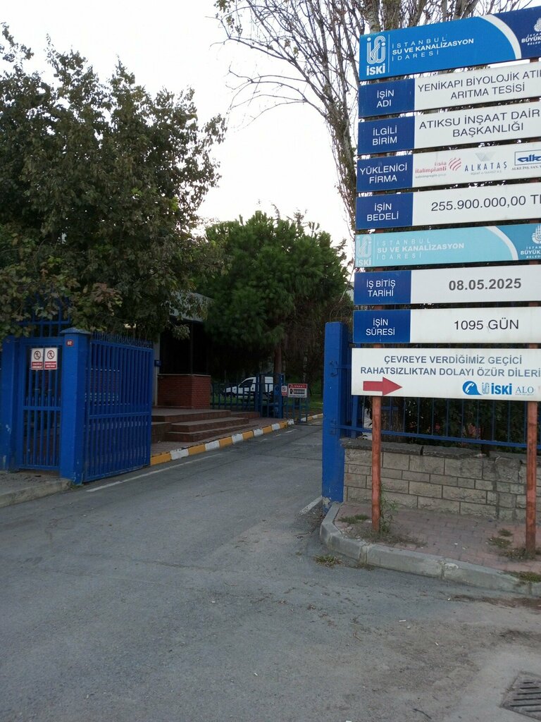 Su arıtma ve ekipmanları İski Yenikapı Atıksu Ön Arıtma Tesisi, İstanbul, foto