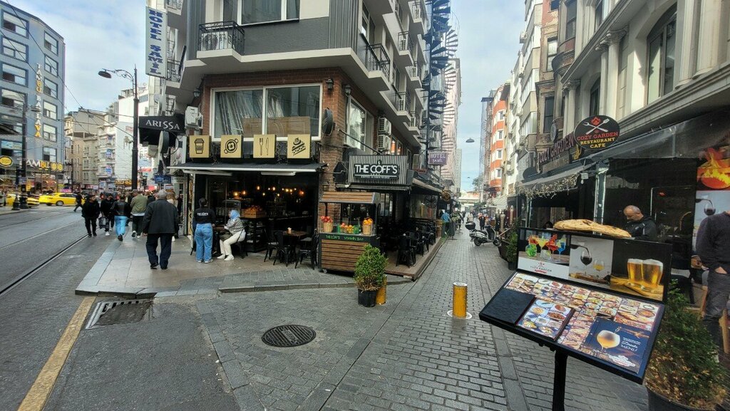 Kahve dükkanları The Coff's, İstanbul, foto