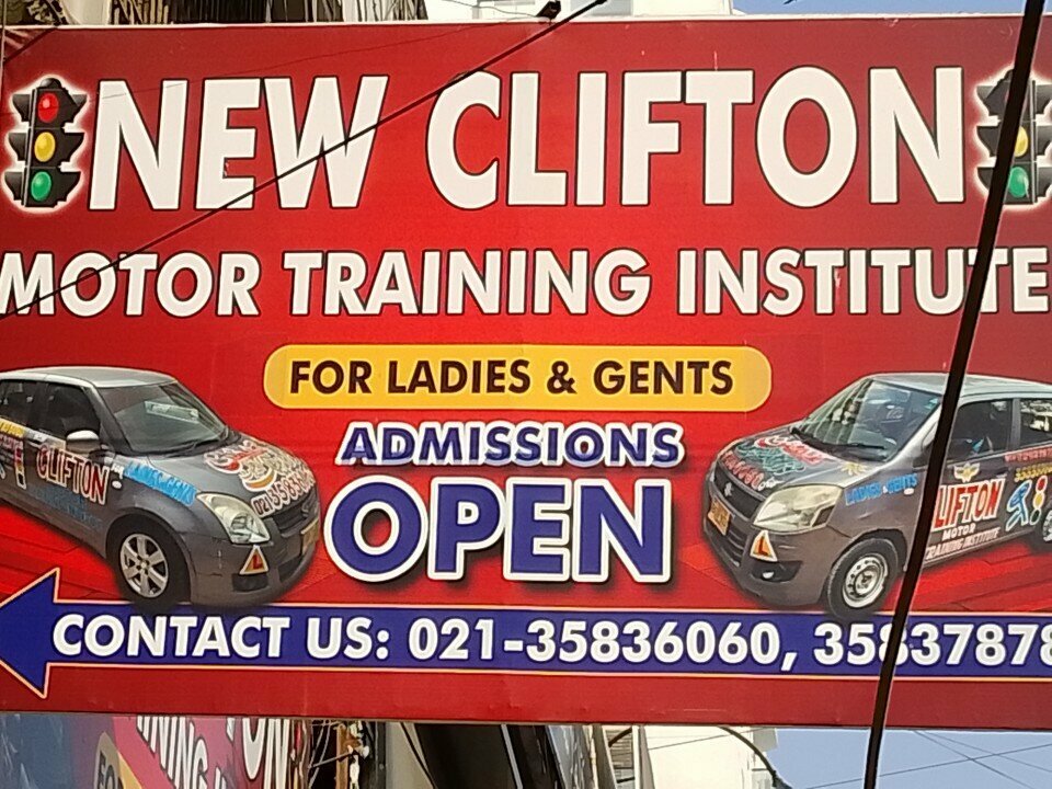 Kurs New Clifton Motor Training Institute, Karaçi, foto