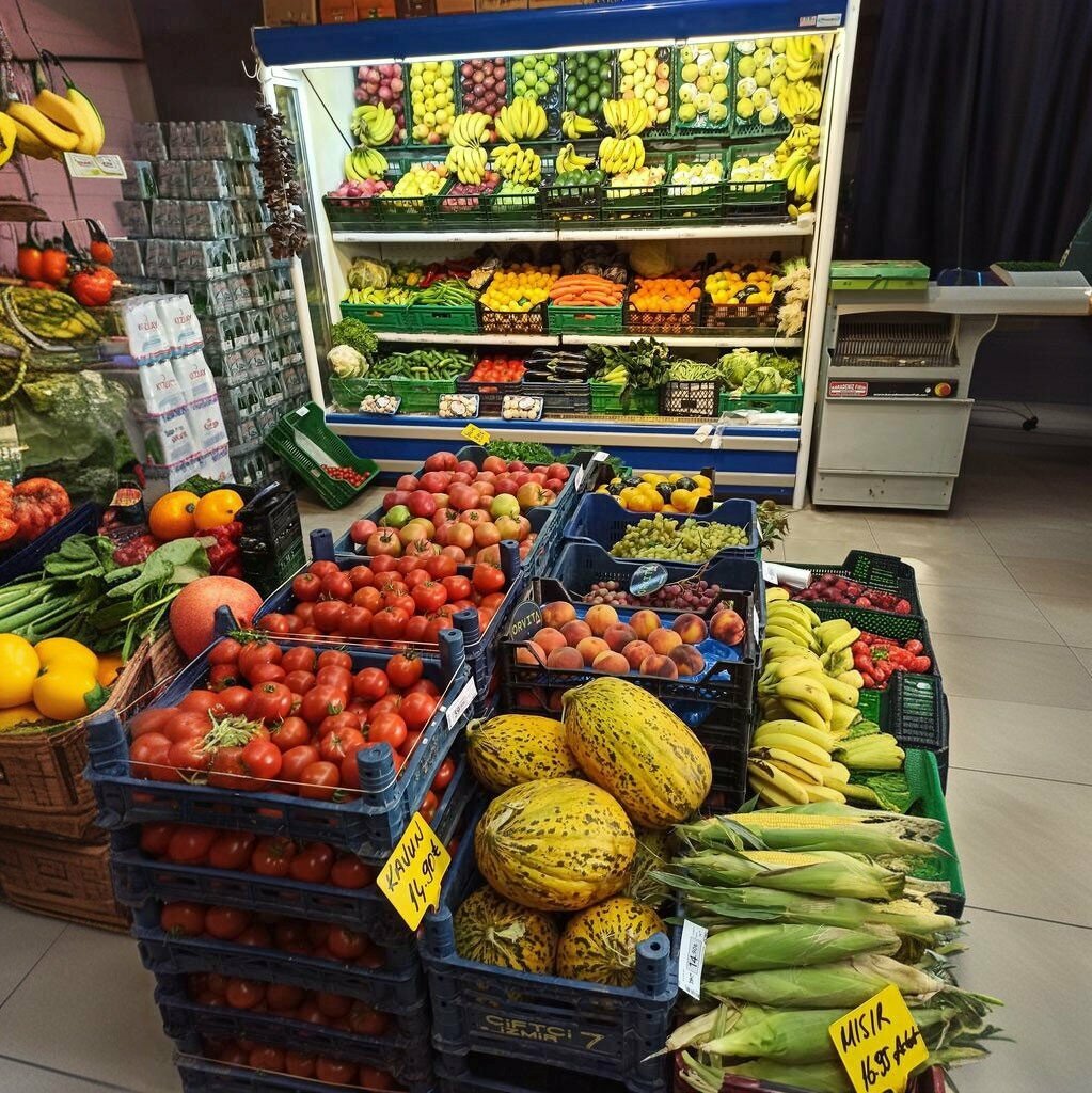 Market Seç, Bodrum, foto