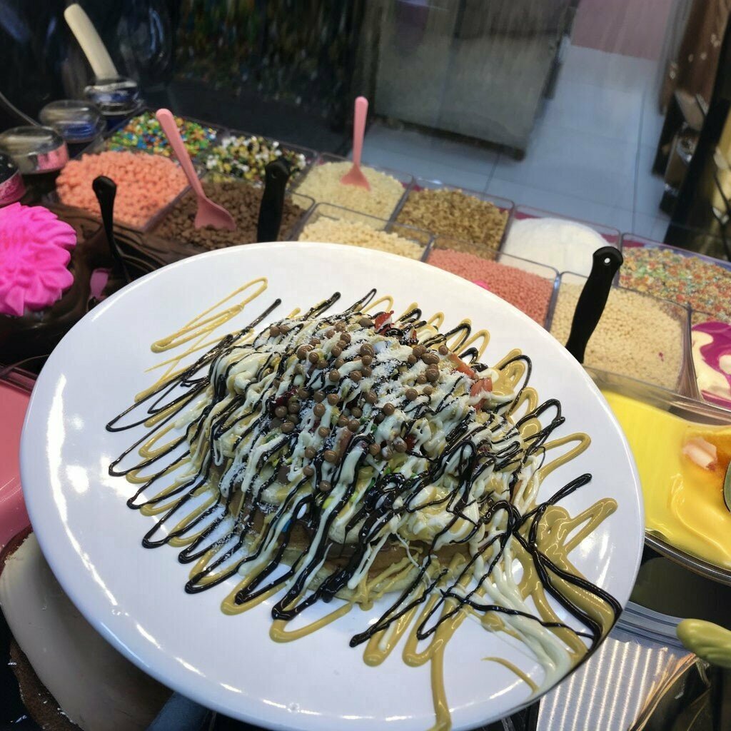Pasta, şekerleme ve tatlı Pink Waffle, İstanbul, foto