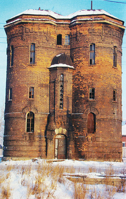 Turistik yerler Водонапорная башня, Tulun, foto