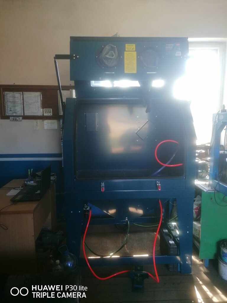 Endüstriyel temizlik Пескоструйная обработка дисков, Lida, foto