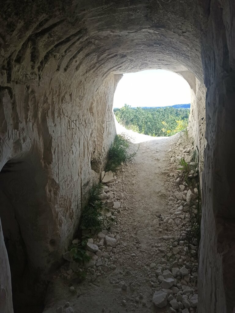 Turistik yerler Пещера Терентия Бельченко, Voronejskaya oblastı, foto