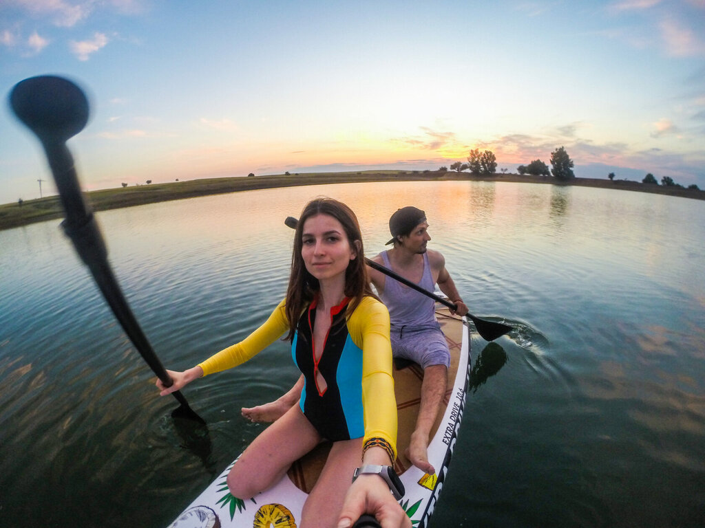 Kürek sörfü Сапы , Krasnodar, foto