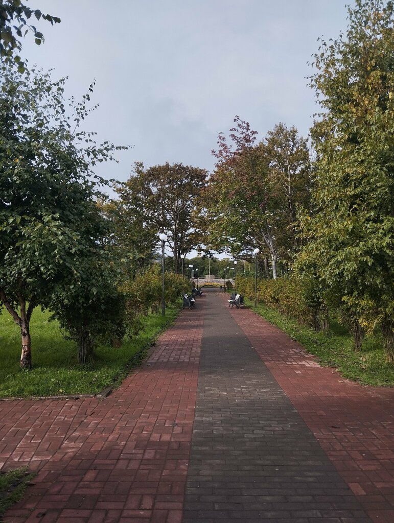 Kültür ve eğlence parkları Alekseevskiy Park, Viluchinsk, foto