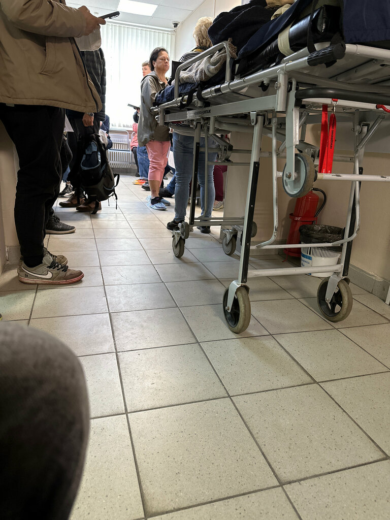 Travmatoloji GKB named after A. K. Yeramishantsev, branch № 1, emergency room, Moskova, foto