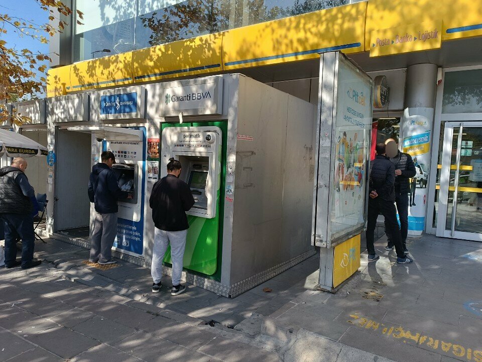 ATM'ler Türkiye İş Bankası Bankamatik, Ankara, foto