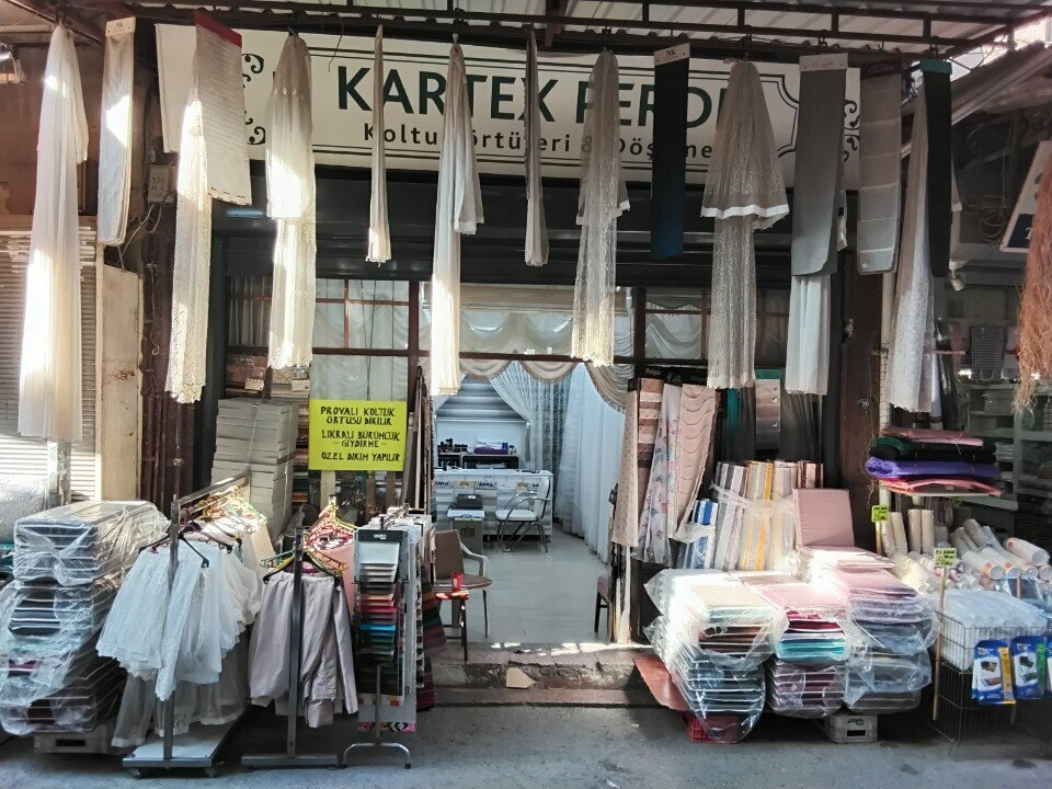 Ev tekstili mağazaları Kartex Perde ve Koltuk Örtüleri, İzmir, foto