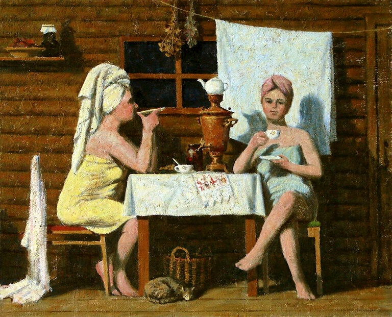 Hamamlar Баня, Novgorodskaya oblastı, foto