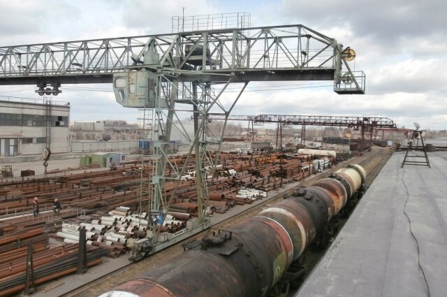 Hadde metal üretim ve satışı Chelyabmetallurgstroy, Çeliabinsk, foto