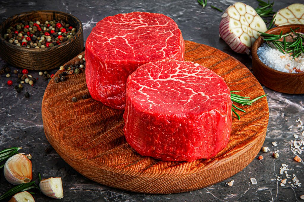 Kasap, şarküteri Alfabeef, Saint‑Petersburg, foto