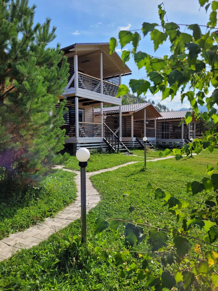 Resort oteller, tesisler Usadba Cvetochnaya, Altay Cumhuriyeti, foto