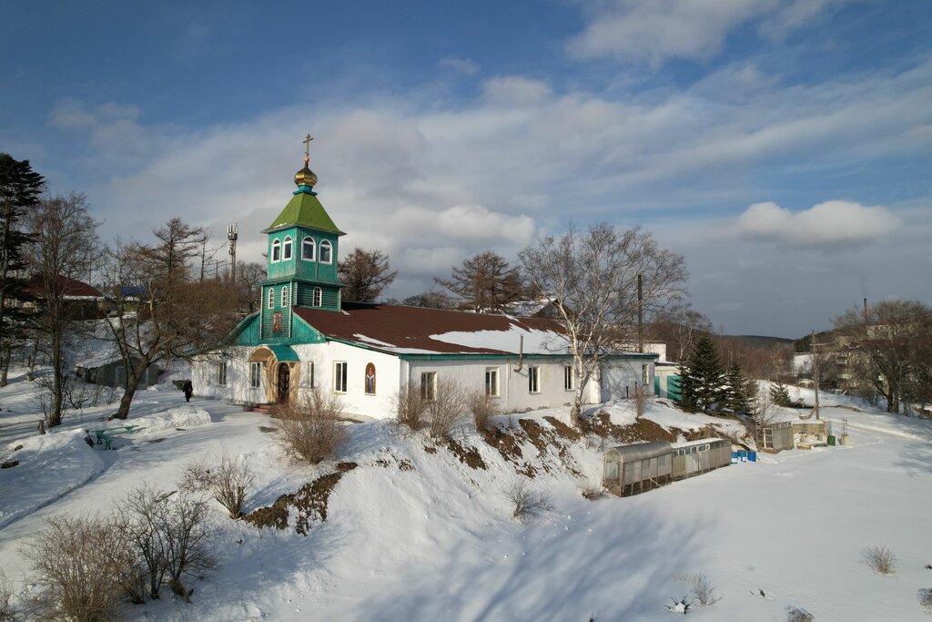 Manastır Pokrovsky monastery in Korsakov, Korsakov, foto
