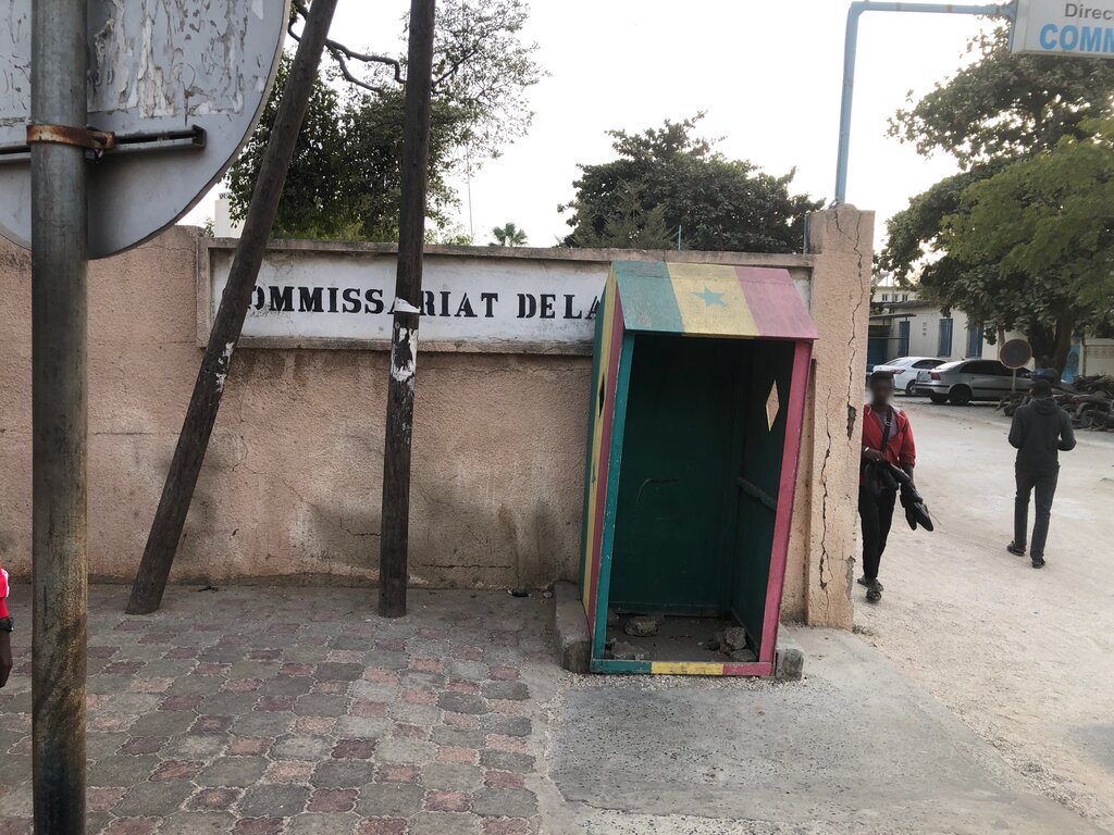 Polis merkezleri Police Nationale la Médina, Dakar, foto
